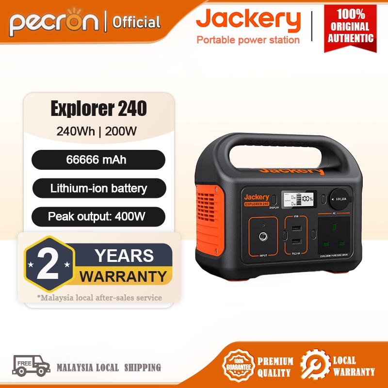 Jackery Explorer 240 portable power station Power supply powerbank ...