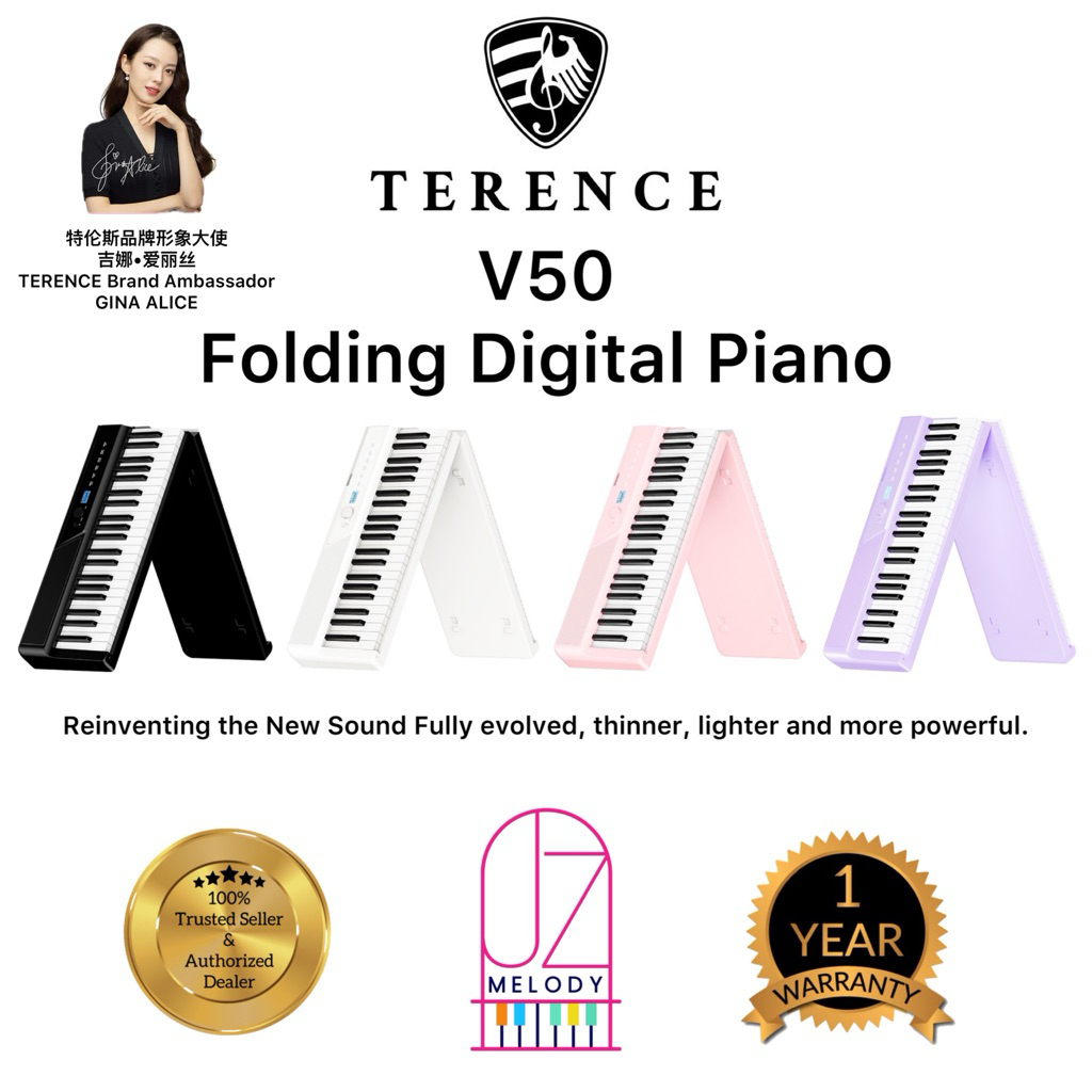 Terence V50 digital piano digital folding piano 特伦斯V50折叠钢琴 Terence Piano Terence V50 Terence ...