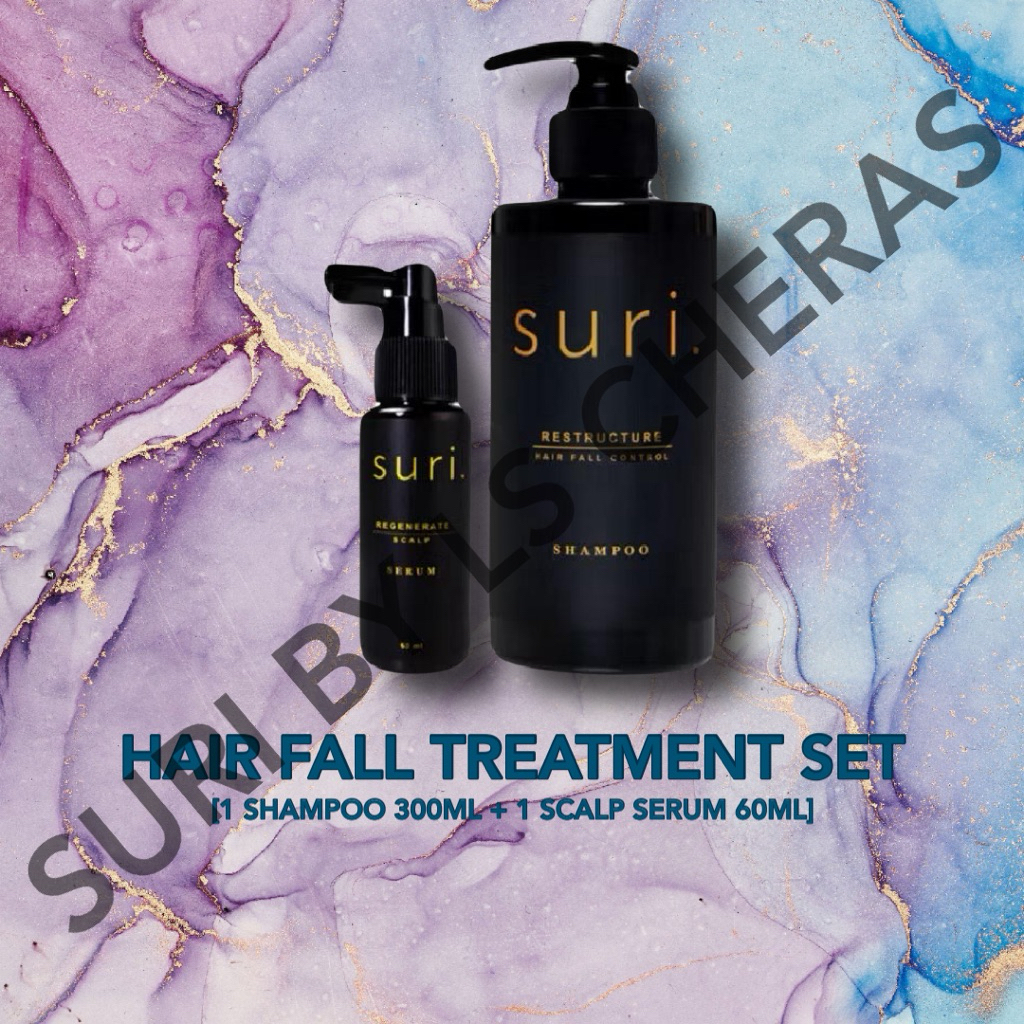 💥PROMO 2in1 HF💥SURI by Lisa Surihani Hair Fall Treatment Set [1 SHAMPOO ...