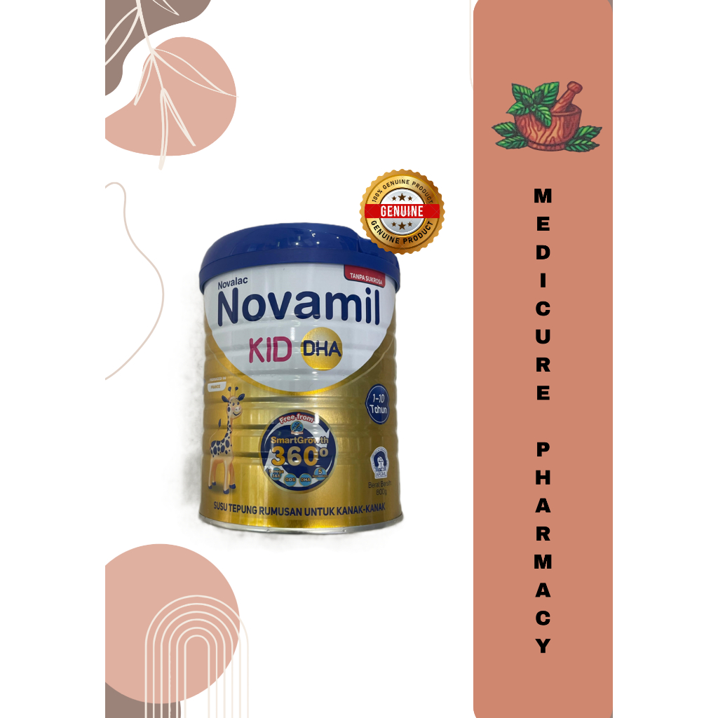 NOVALAC NOVAMIL KID DHA MILK POWDER - PREMIUM FORMULA FOR KIDS ( 1-10 ...
