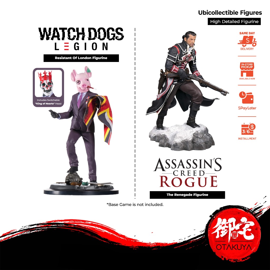Ubisoft Collectible Figures – Watch Dogs : Resistant of London ...