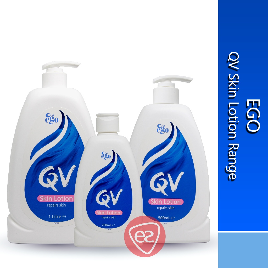 Ego QV Skin Lotion Repairs Skin ( 250ml / 500ml / 1 Litre ) For Dry ...