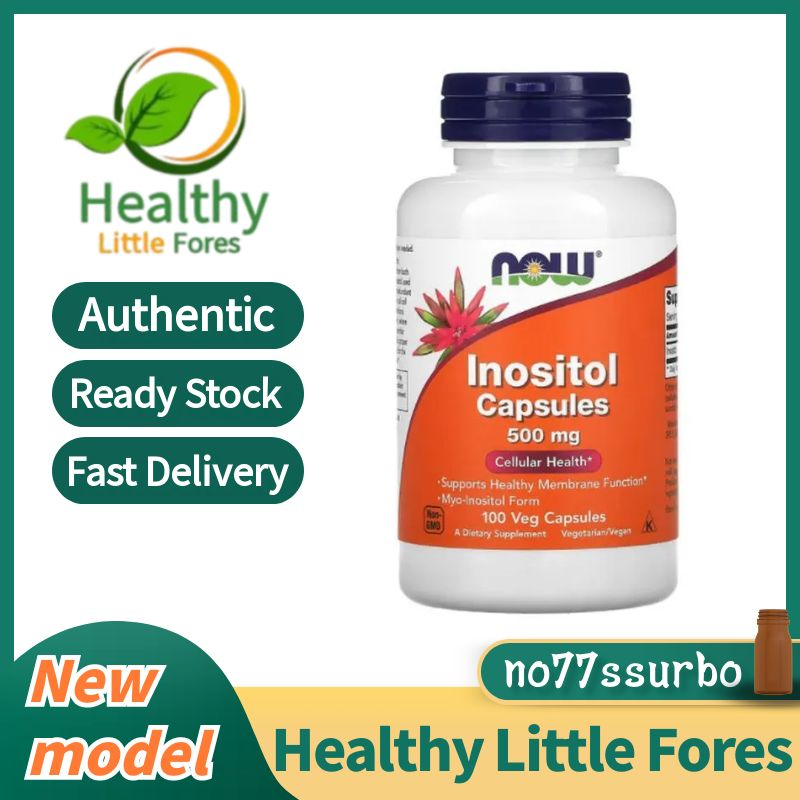 NOW Foods Supplements, Inositol 500 mg, Healthy Membrane Function ...