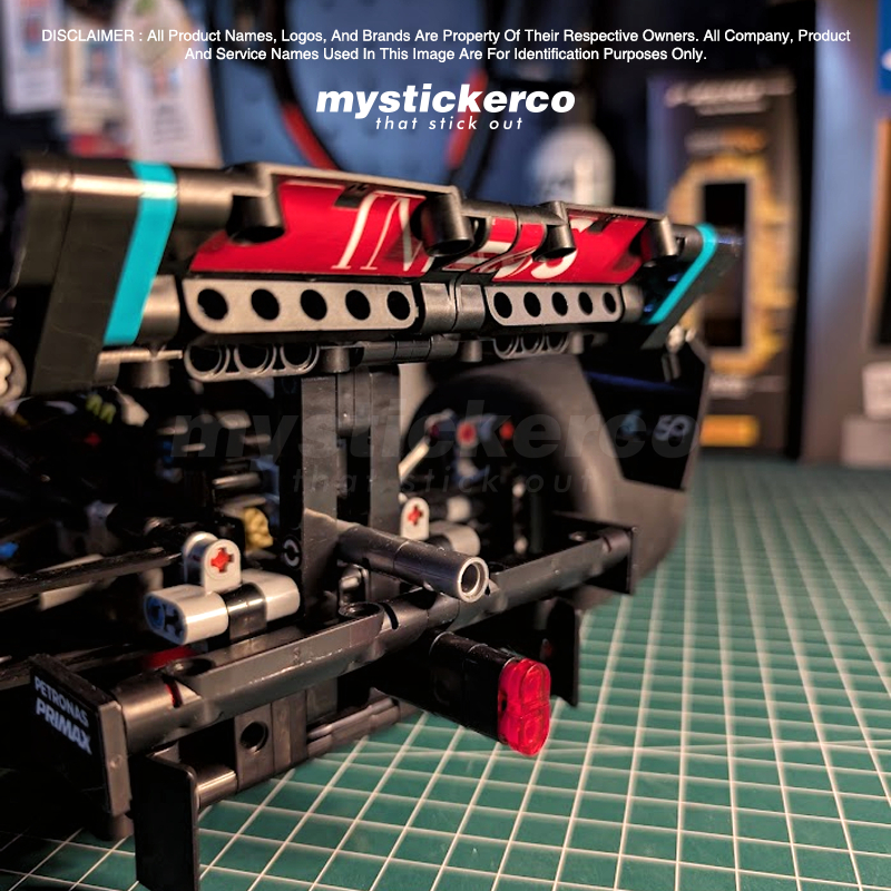 Sticker : Technic 42171 F1 Mercedes AMG W14 Replacement | Shopee Malaysia