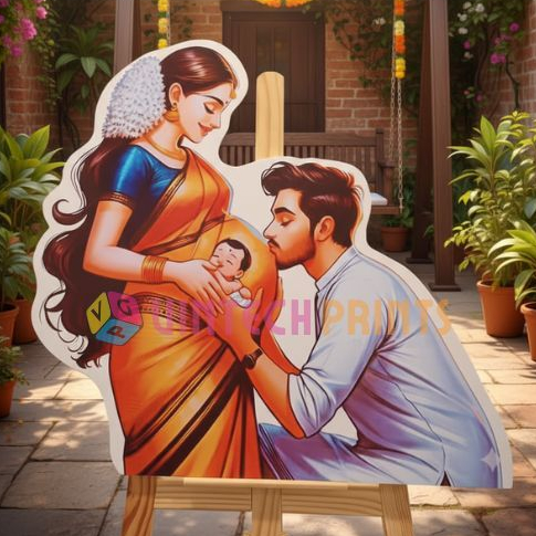 Baby Shower Valaikappu (வளைகாப்பு) Cut Out (2FTx 2FT) | Shopee Malaysia