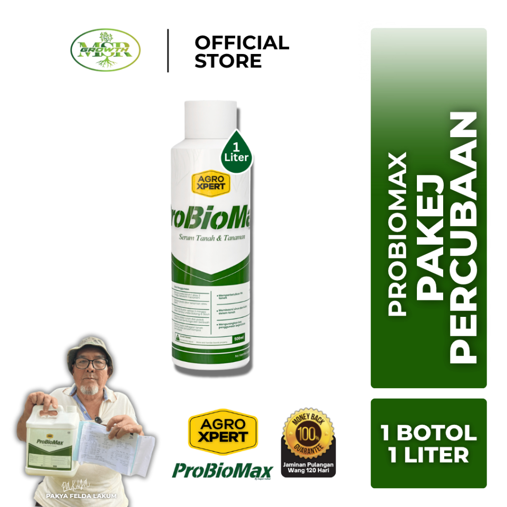 Baja Probiomax ORIGINAL HQ B1 Baja Organik Probiotik Hidup Serum Tanah ...