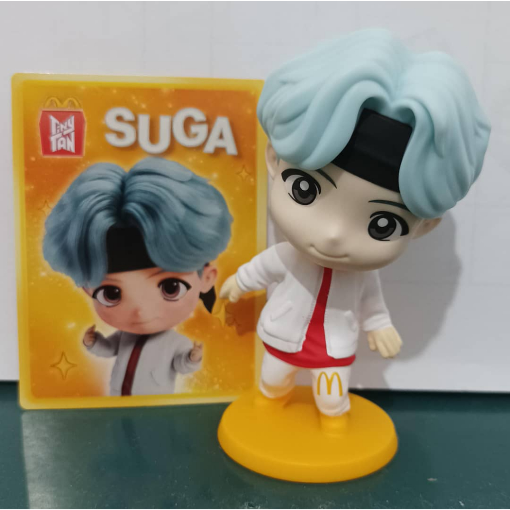 ENCORE EDITION BTS TINY TAN MCDONALD'S - SUGA | Shopee Malaysia