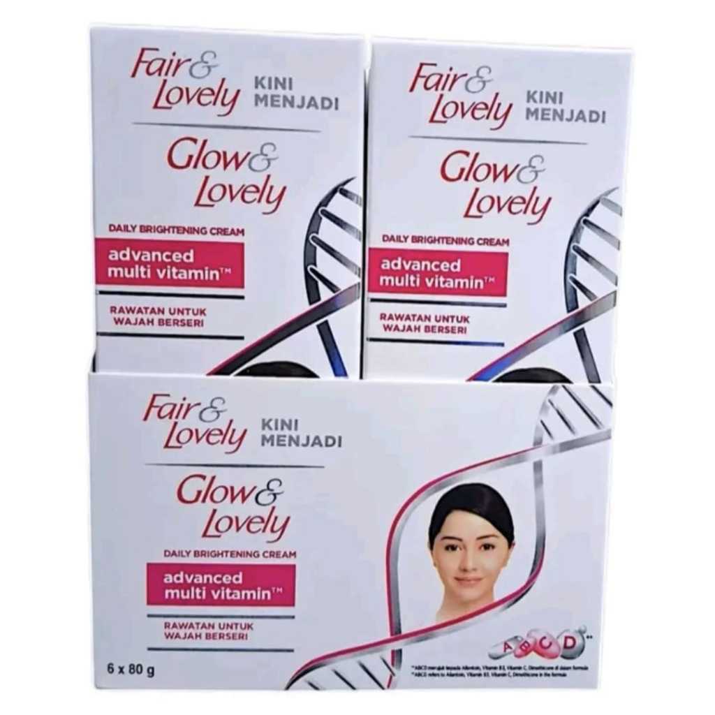 Krim Pencerah Harian Asli Fair & Lovely 80gm(1pcs ) - Glow, Facial ...