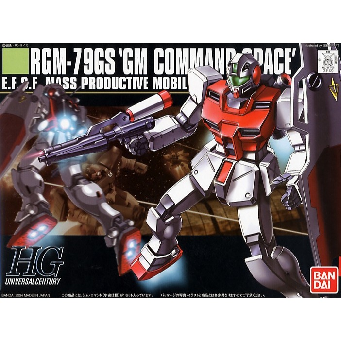 HGUC 1/144 GM Command Space Type | Shopee Malaysia