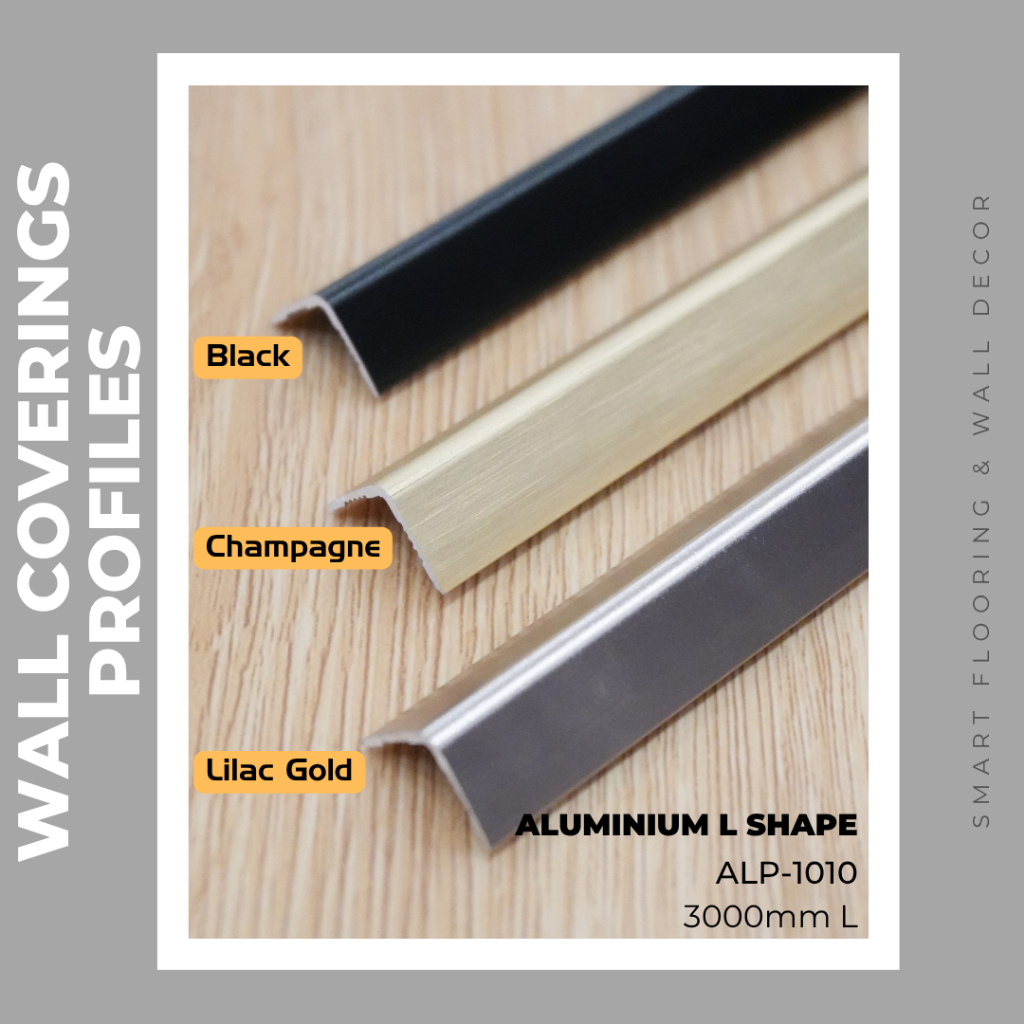 Aluminium Profile for Wall Panel Wall Board 3m Long | Shopee Malaysia