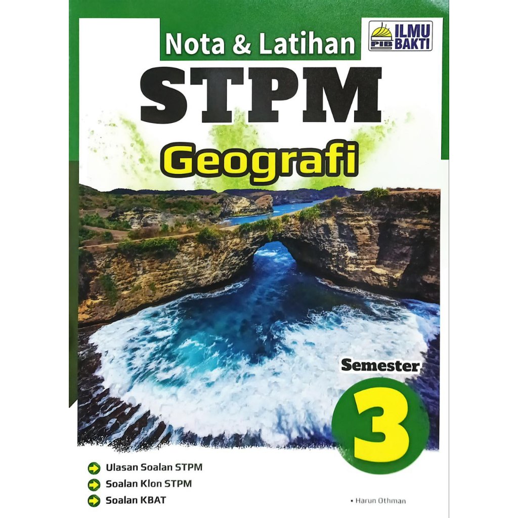 ( PIB ) Nota & Latihan STPM Geografi Semester 3 | Shopee Malaysia