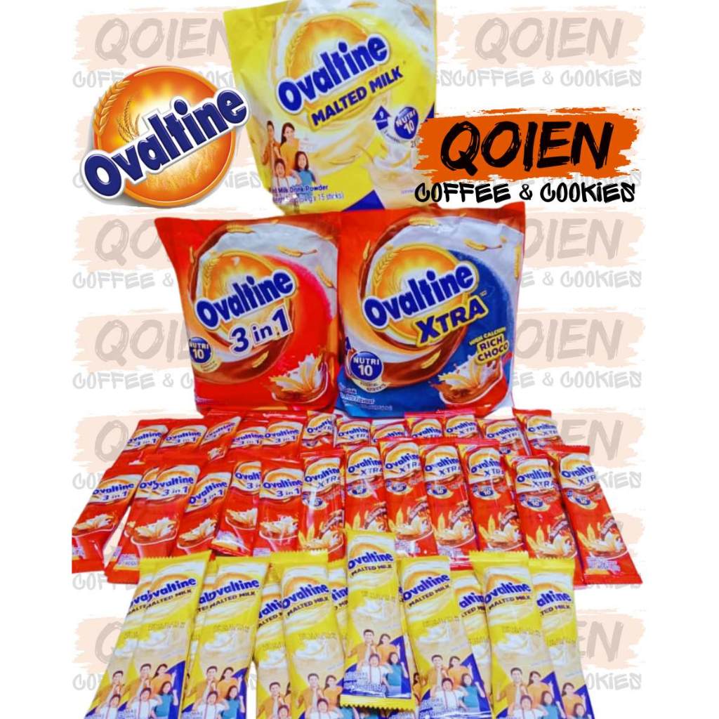 OVALTINE NUTRITIOUS MALT 3IN1 INSTANT DRINK PACK & TRIPLE SACHETS ...