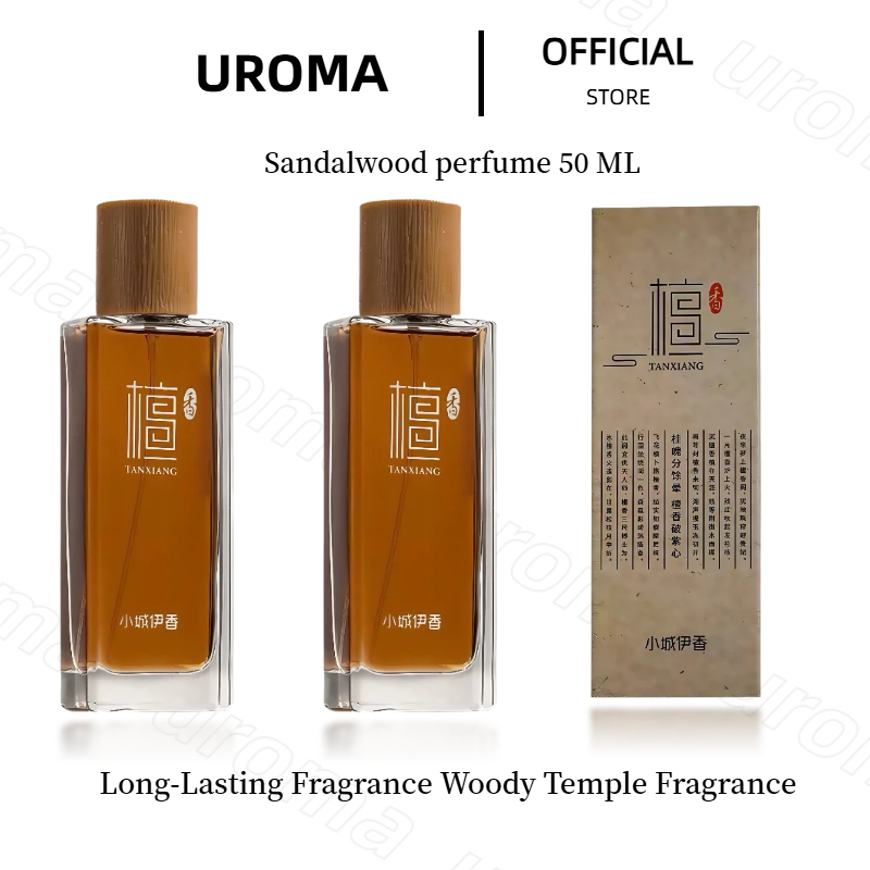Sandalwood Temple Perfume: Long-Lasting Woody Aroma - Premium Niche ...