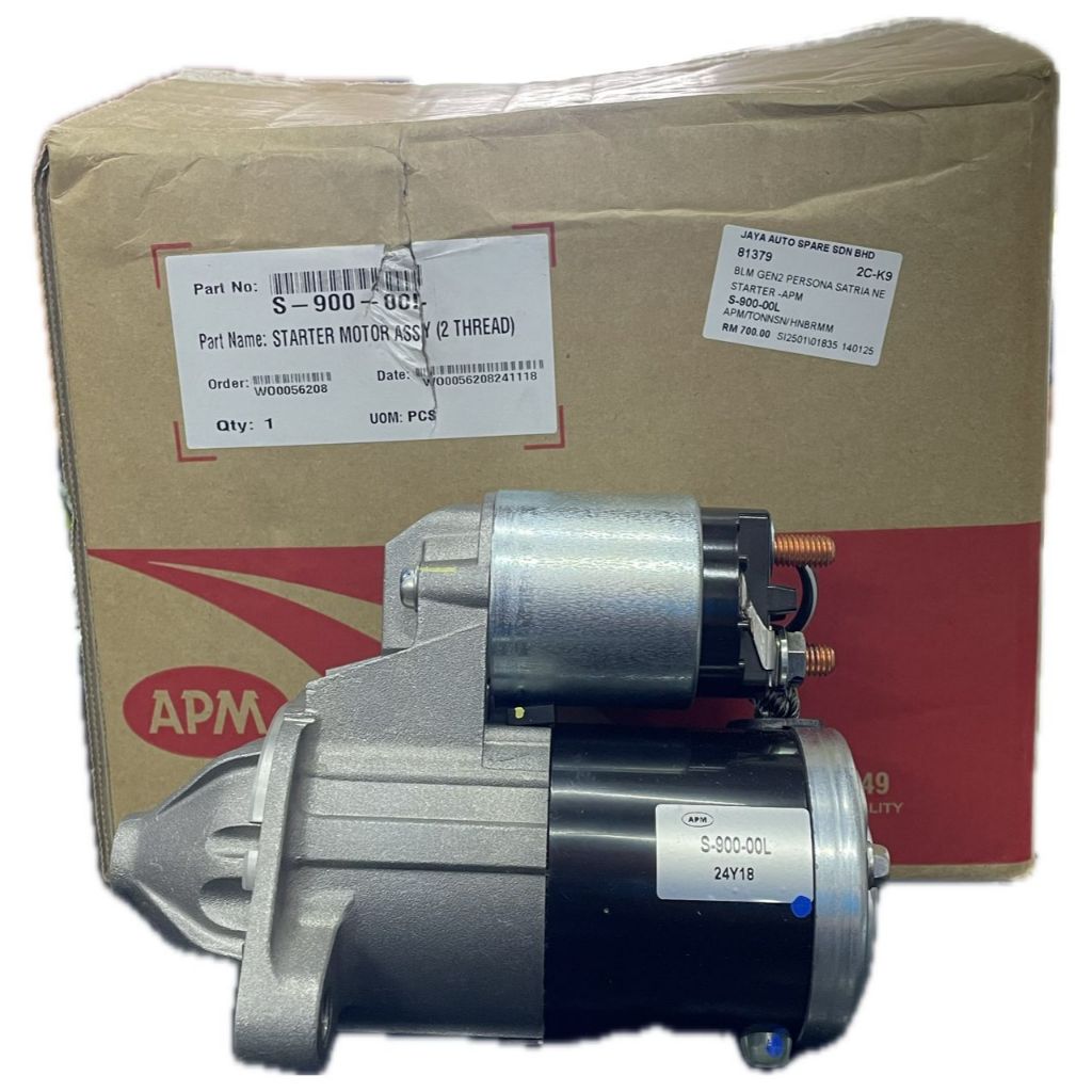 ALL NEW APM STARTER PROTON SAGA BLM GEN 2 PERSONA SATRIA NEO -A-900-00L ...