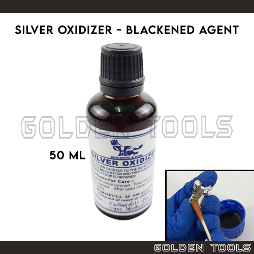 Silver Oxidizer Blackener Solution Retro Vintage Jewellery Making DIY ...