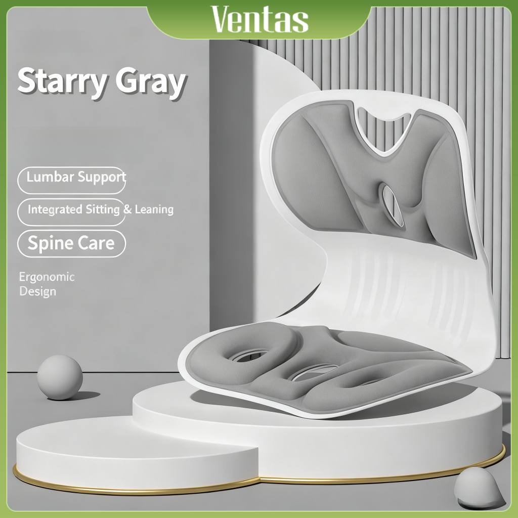 VENTAS Back Support Floor Chair With Back Support Posture Corrector ...