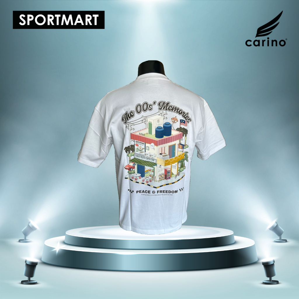 Carino Merdeka Tee 2025 - The 00s Memories Ver. (White) | Shopee Malaysia