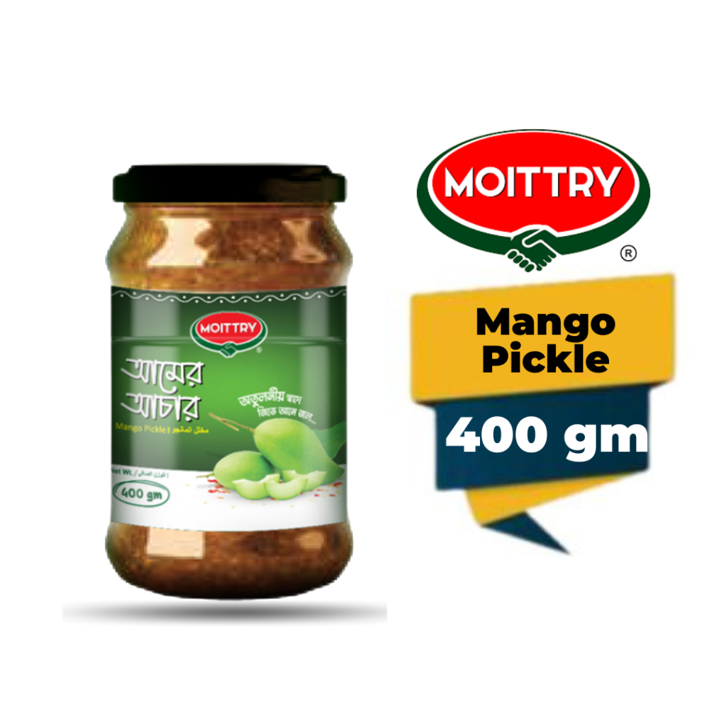 (PREMIUM QUALITY) MOITTRY PICKLE 400 GM (AUTHENTIC DESHI FLAVOR ...