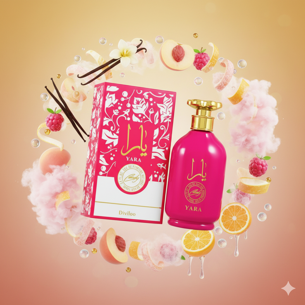 Flash Sale Original Arabic Yara Pink Moi Candy EDP 100ml 3.4e Perfume For Men and Women ...