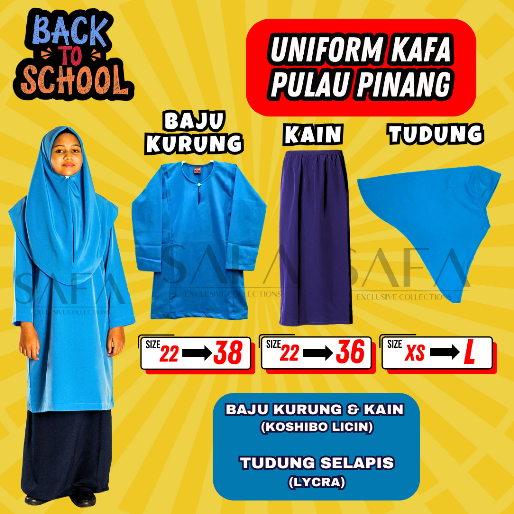 Baju Kurung Kafa Penang Pulau Pinang Tudung Selapis Kafa Penang Royal ...