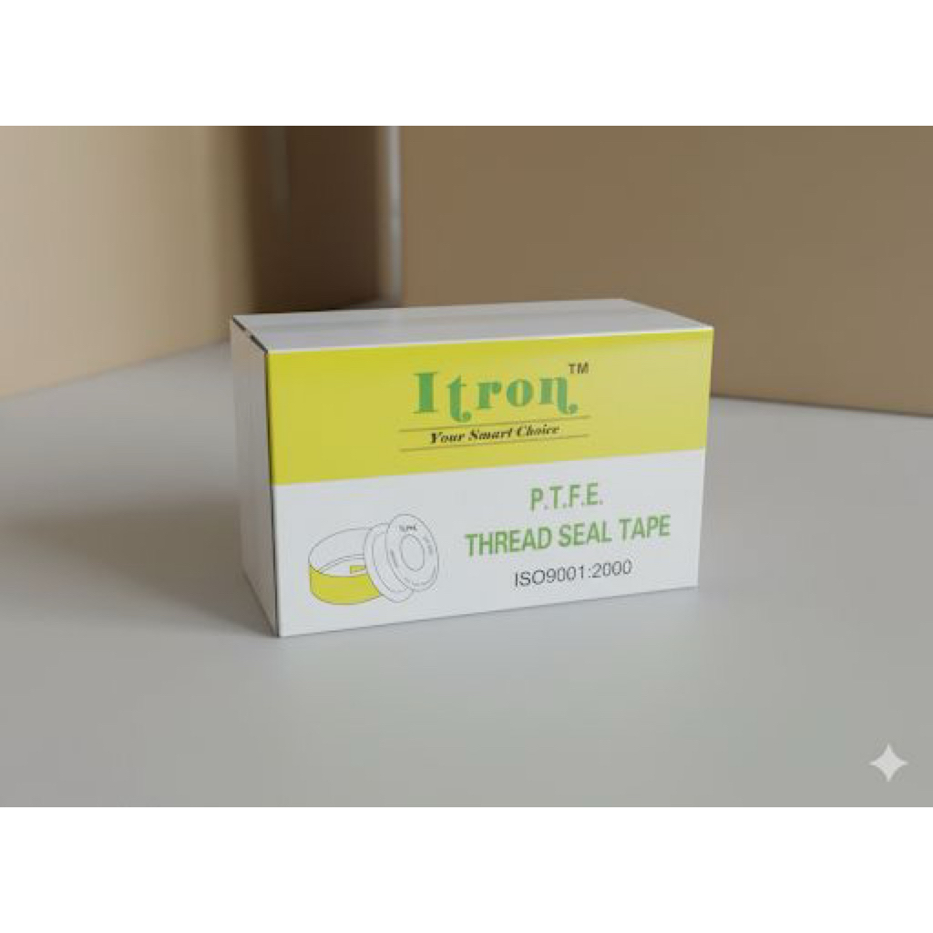 [TKM] 100 PCS 12mm ITRON PTFE Thread Seal Tape Water Plumber Teflon ...