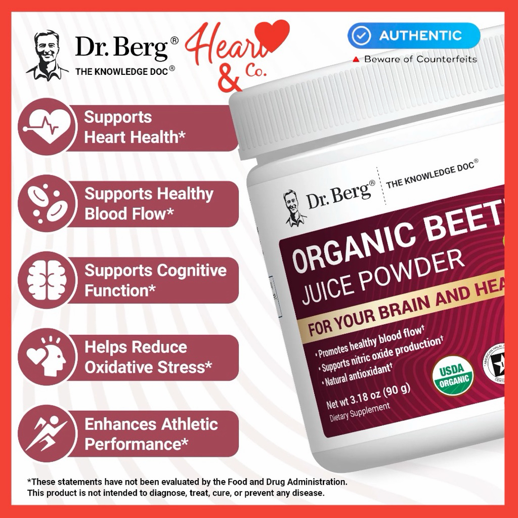 Dr. Berg Raw Organic Beet Powder from Real Earth-Grown Beets | Shopee ...