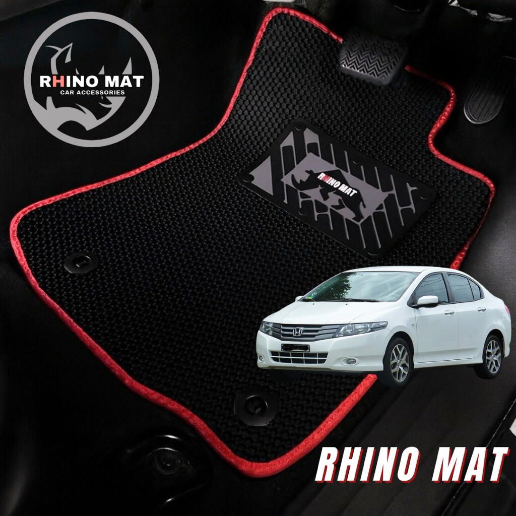 RHINOMAT Honda City 2008 - 2013 TMO/GM2 Car Floor Mat and Carpet ...
