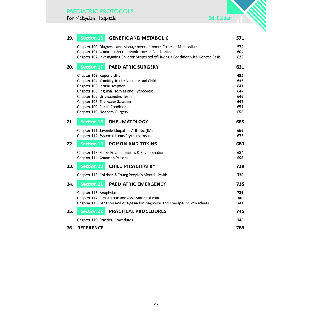 Paediatric Protocols for Malaysian Hospitals #5th Edition | Shopee Malaysia