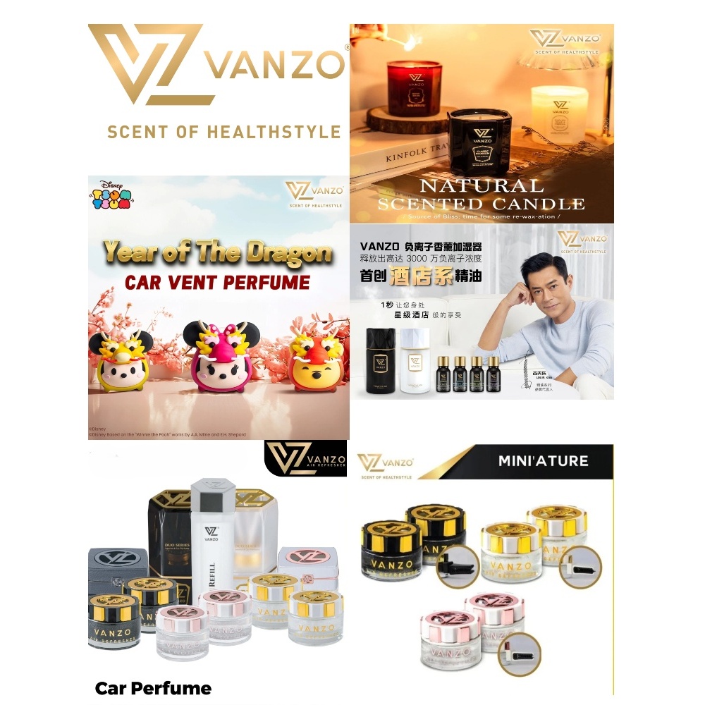 Vanzo Series Product (candle , refill pack , Diffuser) | Shopee Malaysia