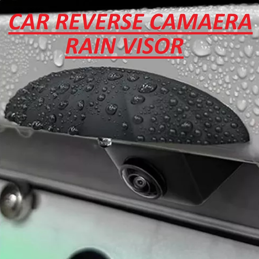 Car Rear View Parking Reverse Camera Rain Visor Cover Shield Protector ...
