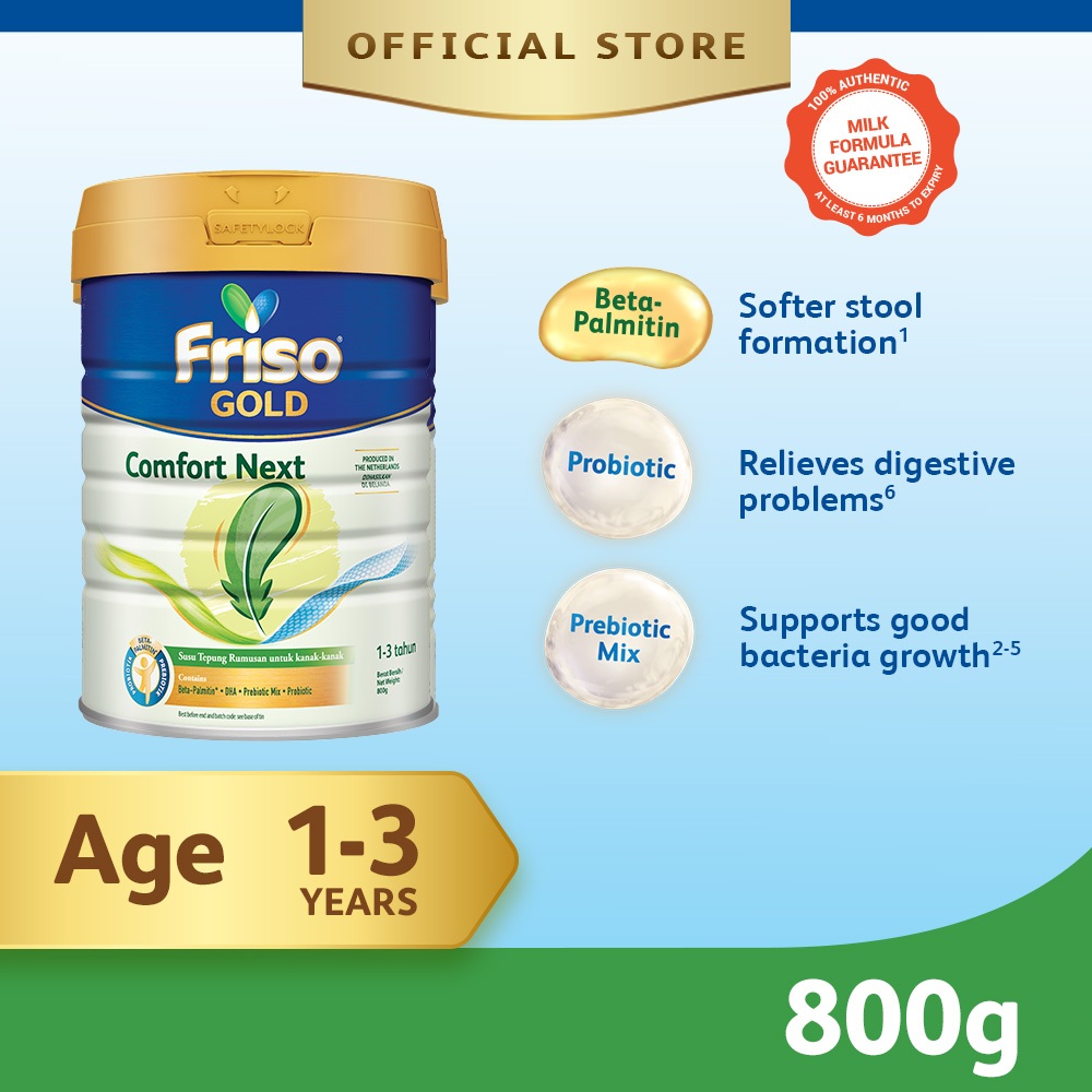 Friso Gold Comfort Next 800g | Shopee Malaysia