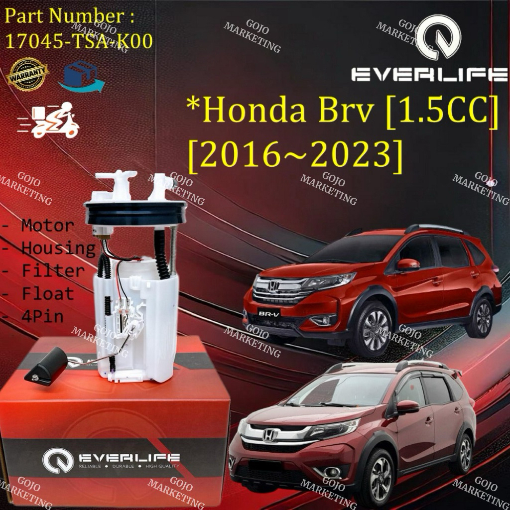 {17045-TSA-K00} Fuel Pump Honda Brv 1.5CC ''2016~2023'' With [Motor ...
