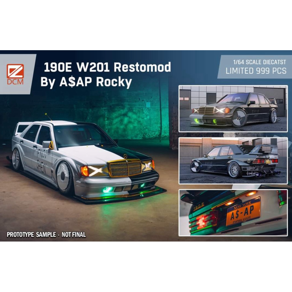 DCM Mercedes Benz 190E W201 Restomod - ASAP Rocky’s | Shopee Malaysia