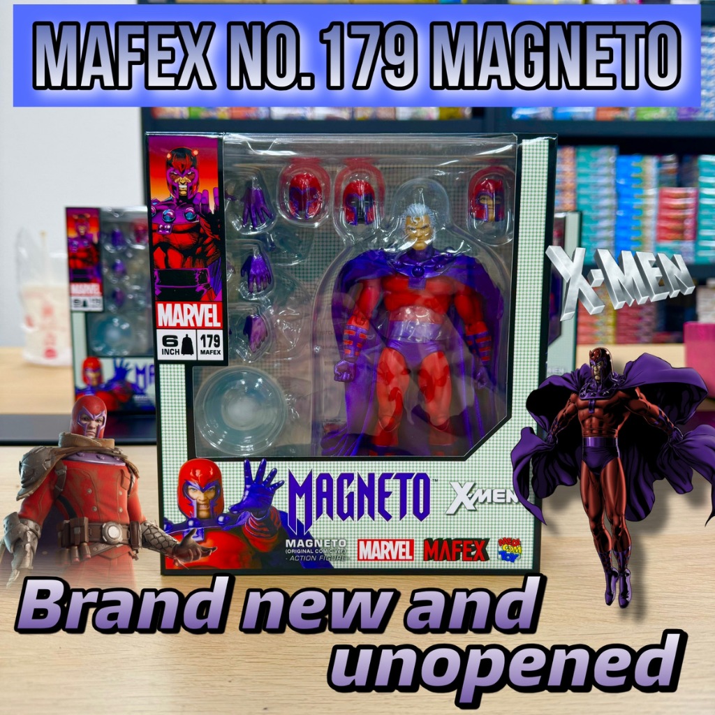 MAFEX No.179 MAGNETO (ORIGINAL Ver.) Resale | Shopee Malaysia