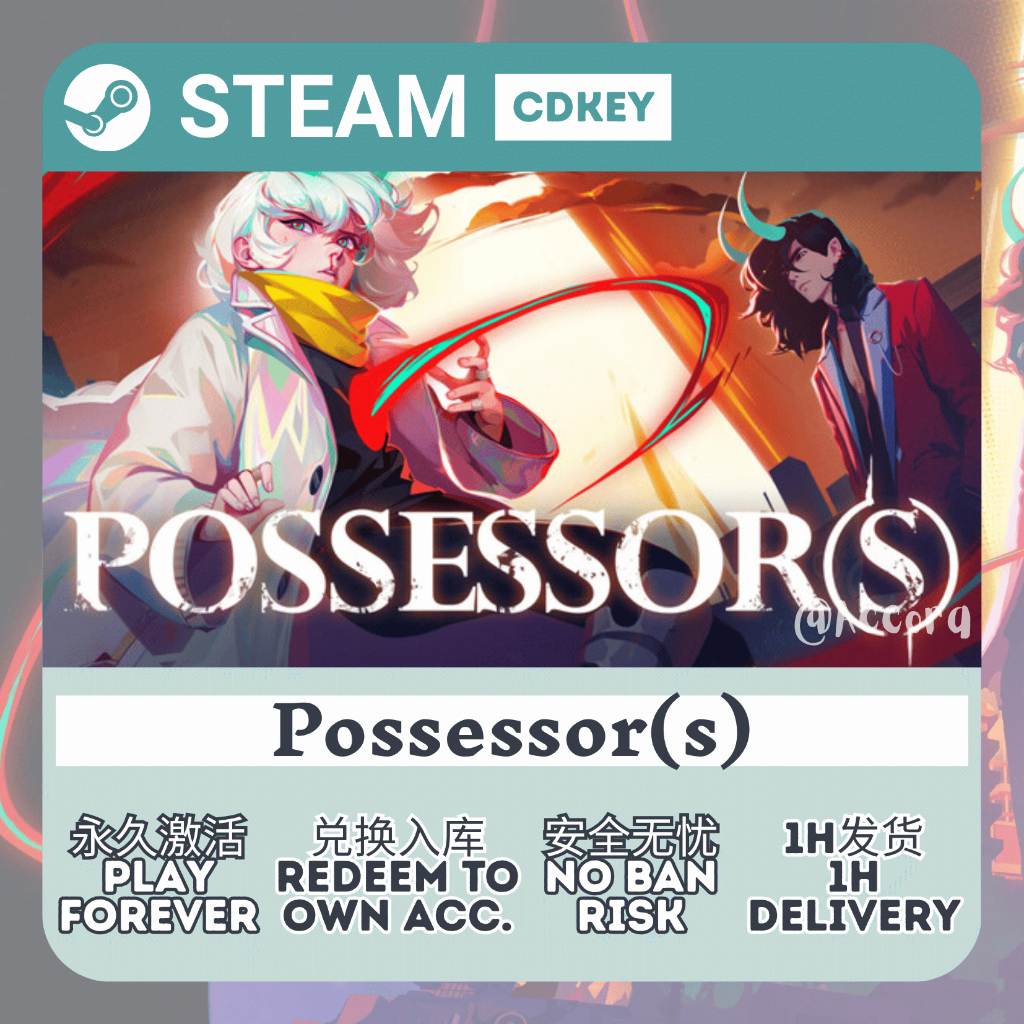 Pre-Order [Steam PC CD Key] Possessor(s) Redeem to Steam Library ...