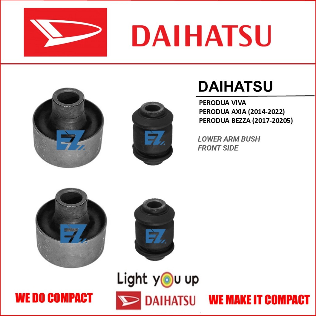 [4 IN1 ] - FRONT LOWER ARM BUSH FULL BUSH PERODUA AXIA BEZZA 2014-2022 ...