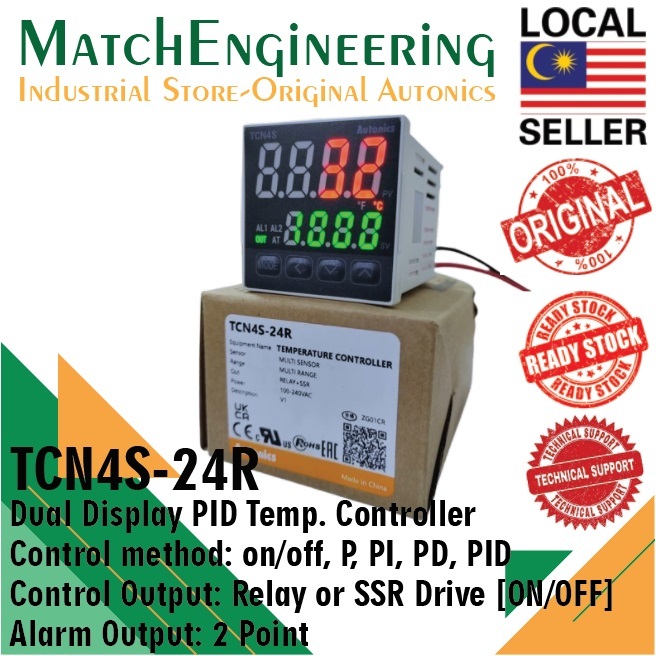 Autonics, Autonic TCN4S-24R, TCN4S-24R, SSR, Solid State Relay, heater ...