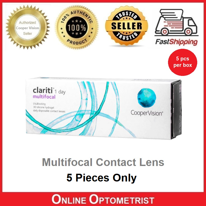[NEW READY STOCK] COOPER VISION Clariti 1 Day Multifocal Daily Lens @5 ...