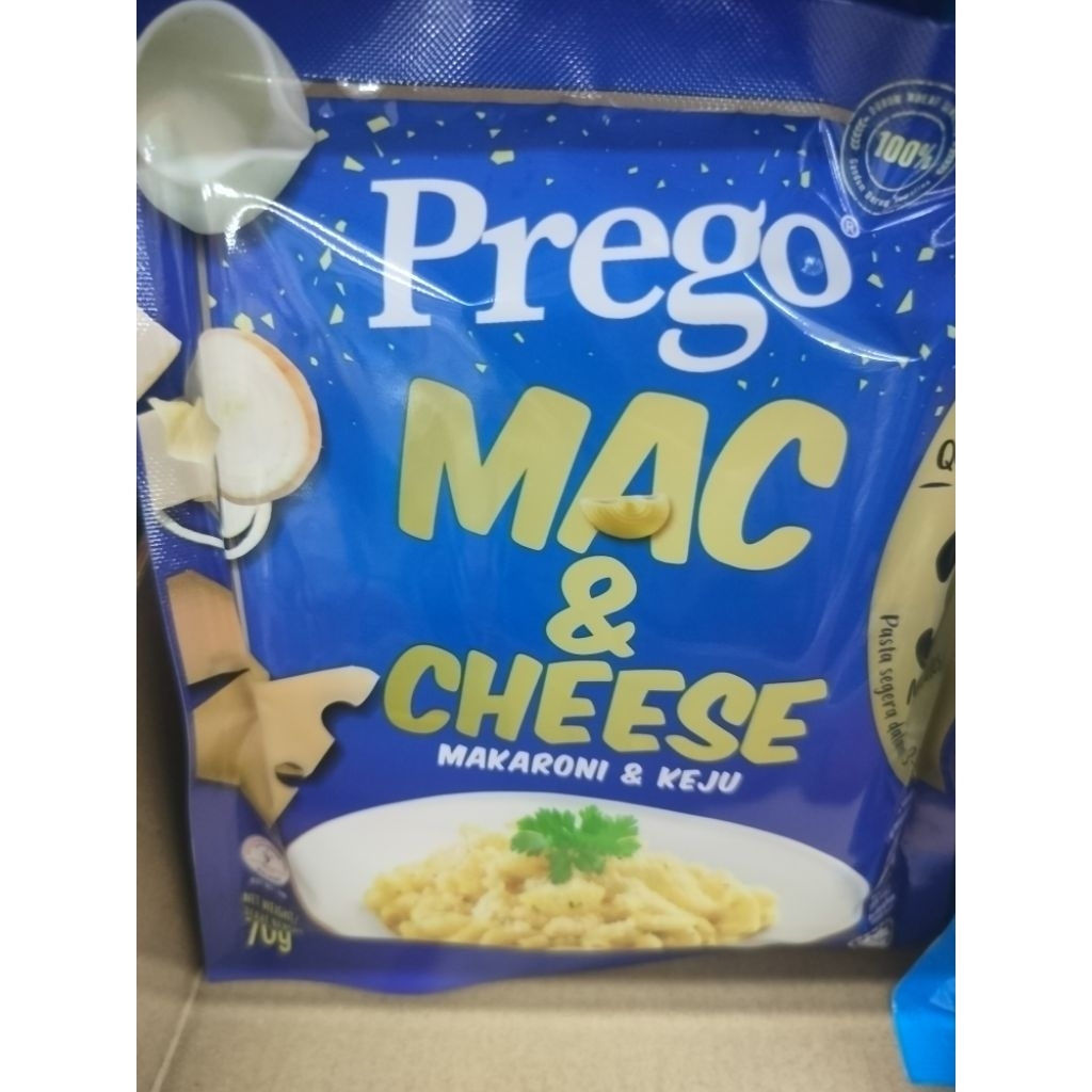 Prego Mac & Cheese Makaroni Dan Keju 70g Halal | Shopee Malaysia