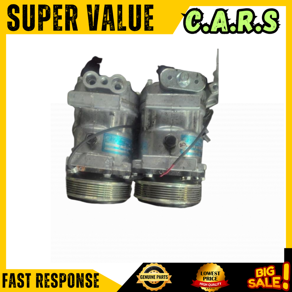 AIRCOND COMPRESSOR Proton Saga Blm (sanden)SECOND HAND ORIGINAL NOT ...