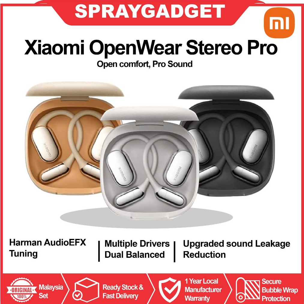[NEW] Xiaomi OpenWear Stereo Pro l Dual balanced armatures l Harman ...