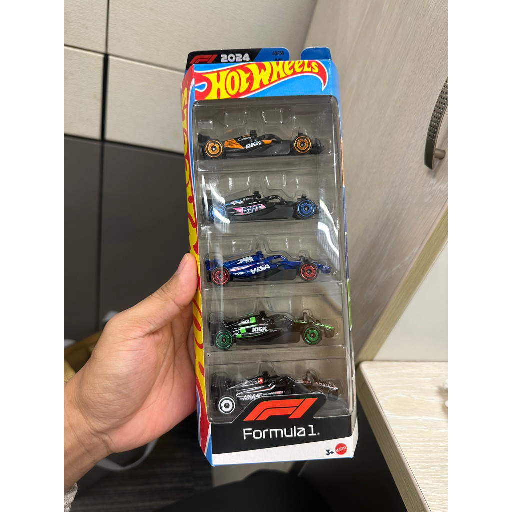 Hot Wheels 2025 Race Team 5 Pack Formula 1 - JGF58 | Shopee Malaysia