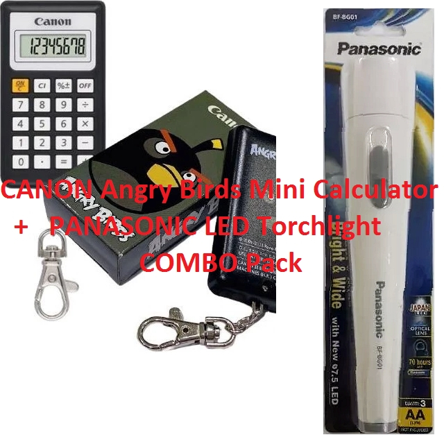 CANON KC-30 Angry Bird Mini Calculator Limited Special Collector foc ...