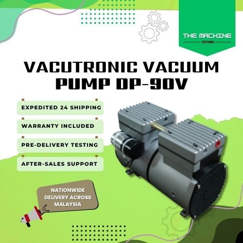 Vacutronic Oil-less Piston Vacuum Pump DP-90V (90L/min, 270W, 1PH ...