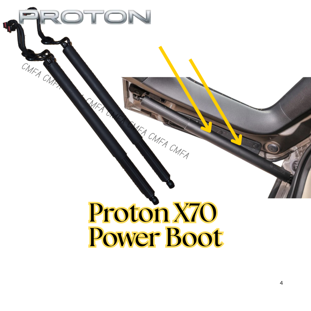 (NEW STOCK) PROTON X70 Power Boot Back Door Tailgate Bonnet Absorber ...