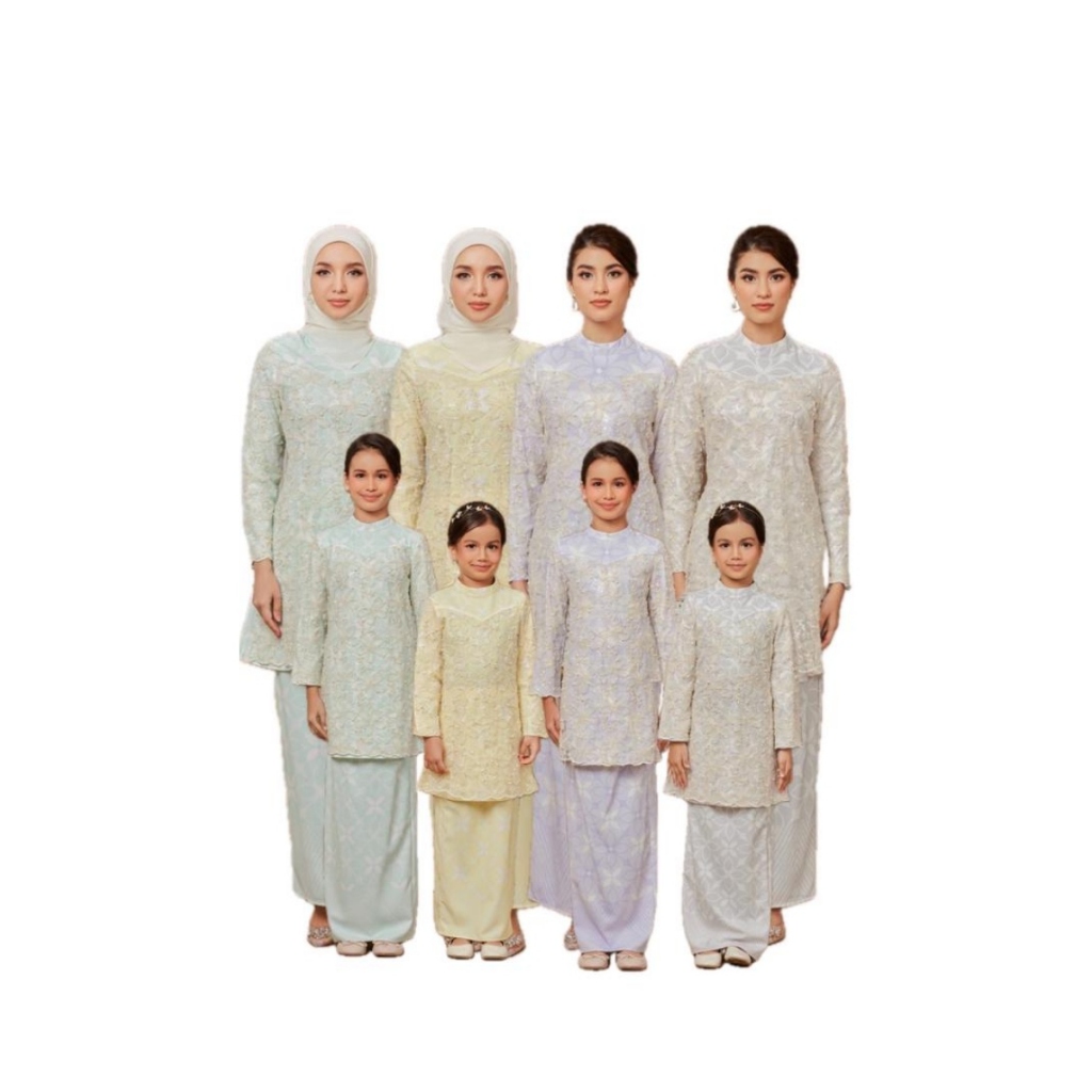 Jemels Mom & Daughter Heily Kurung (Twinkle Raya 2026) | Shopee Malaysia