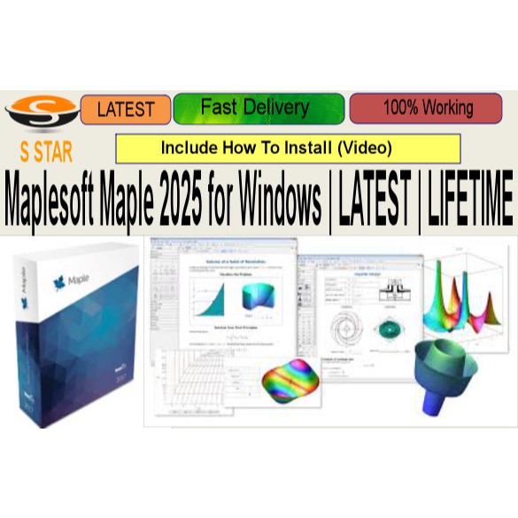 Maplesoft Maple 2025 for Windows | Symbolic & Numerical | LATEST ...
