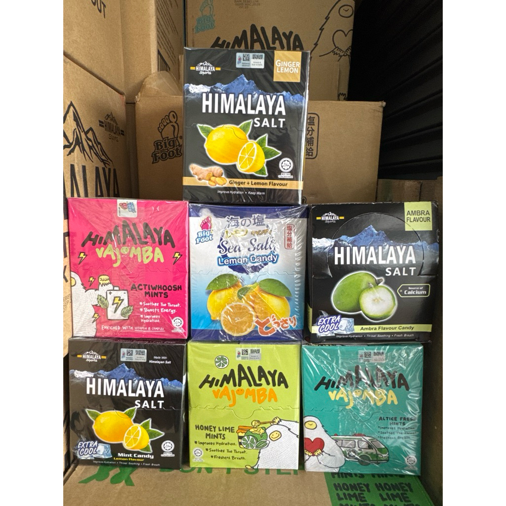 Himalaya ️New Ambra/Salt Candy/Ginger/Honey Lime/ Actiwhoosh /Altice ...