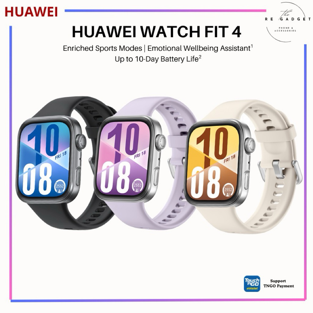 Huawei Watch Fit 4 ｜ Up to 10 Days Battery Life ｜Support All IOS ...