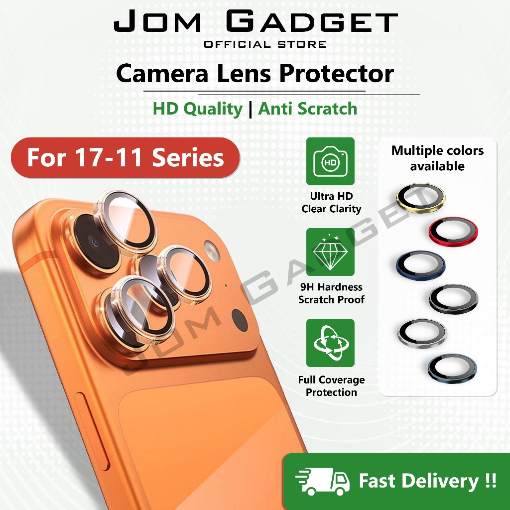 【Colourful Lens】 For IP 17 PRO MAX AIR 16 16E 15 PLUS 14 13 MINI 12 11 ...